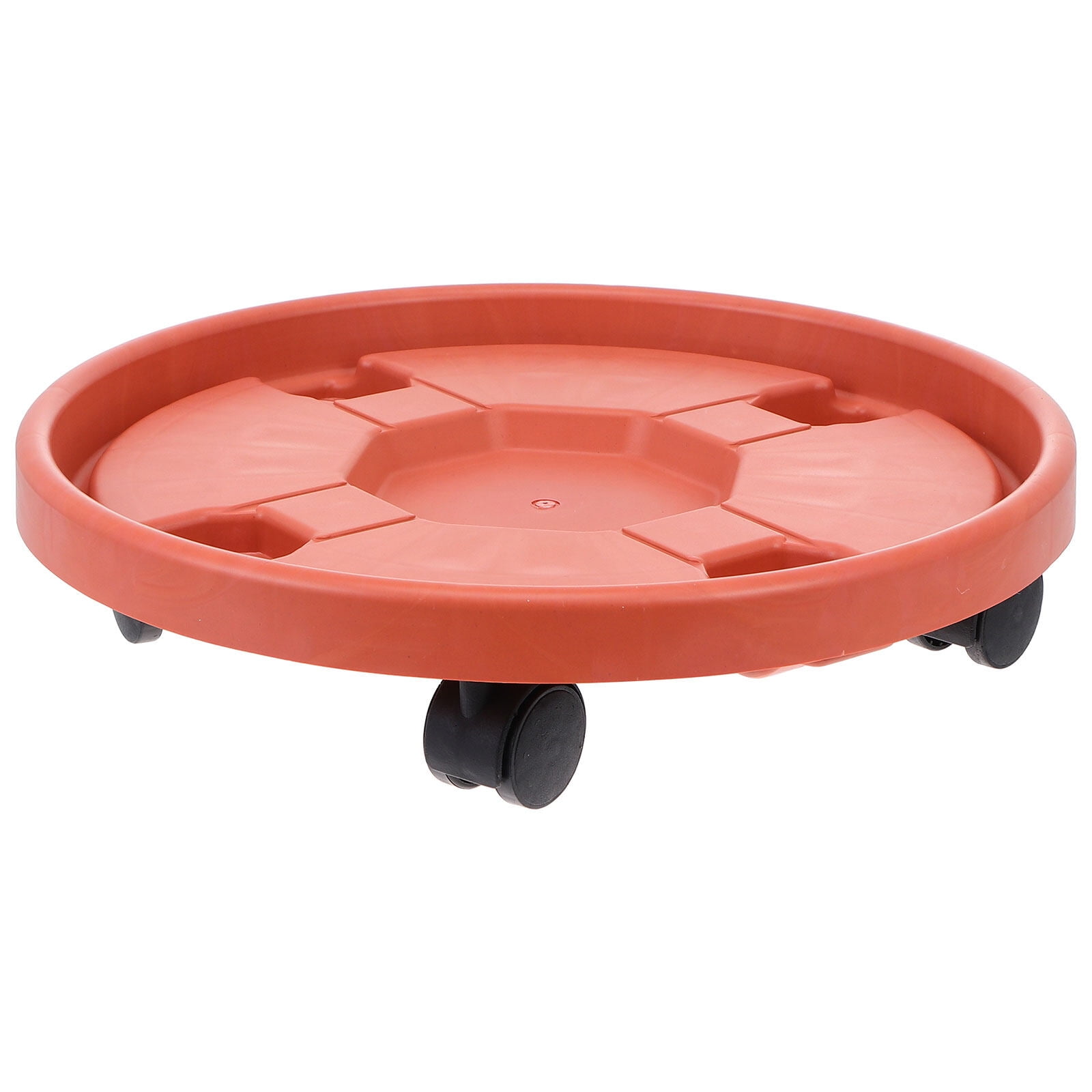 Thick Mobile Pallet Flowerpot Tray Wheel Vase Rack - Walmart.com