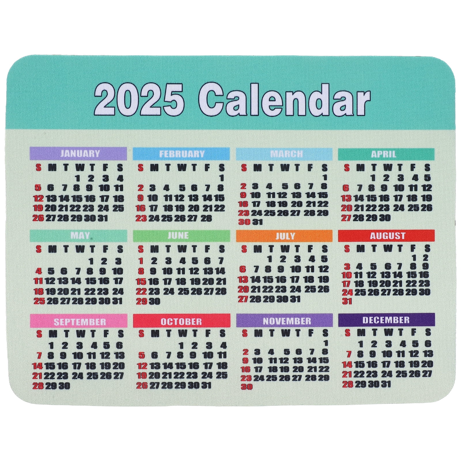 Thick Mouse Pad,Mouse Pad Calendar 2025 Computer Mouse Pads Calendars ...