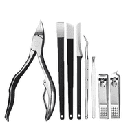 Nail Art Set Nail Scissors Set Decoration Feet 18 Piece Stainless Steel ...