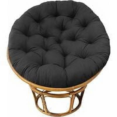 Thick Outdoor Round Chair Cushion 70x70cm, Tufted Thick Wicker Rattan ...