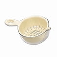 Thick Plastic Duals Purpose Colander And Wash Basin For Fruits ...