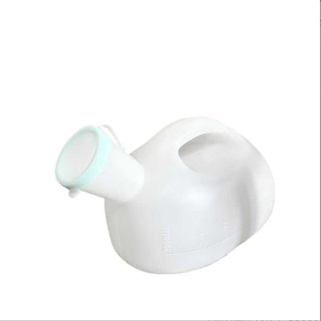 Thick Plastic Mens Bedpan Bottle with Lid Urinals for Men 3000 ml/100 ...