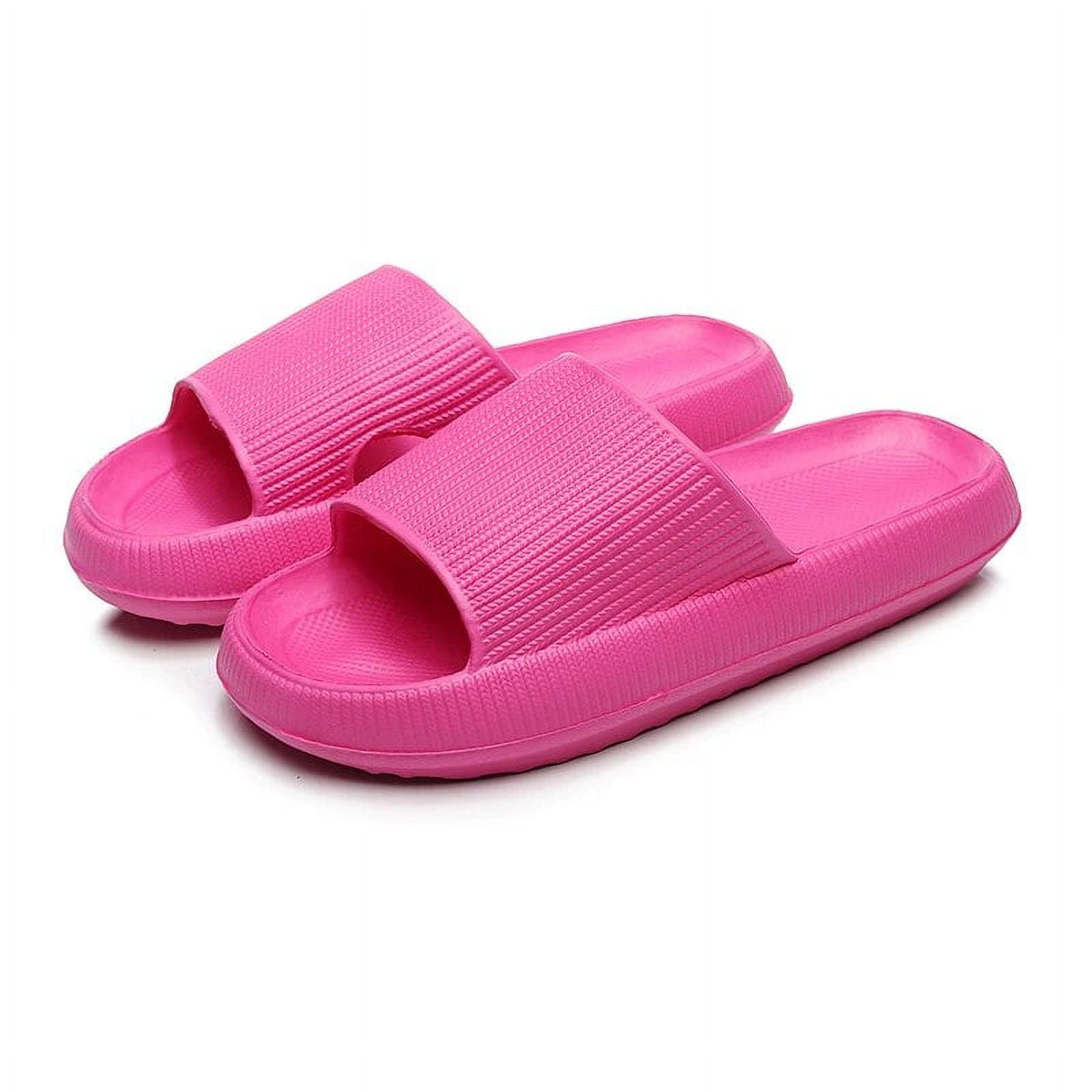 Thick Platform Cloud Slippers Women Indoor Bathroom Slides Soft EVA ...