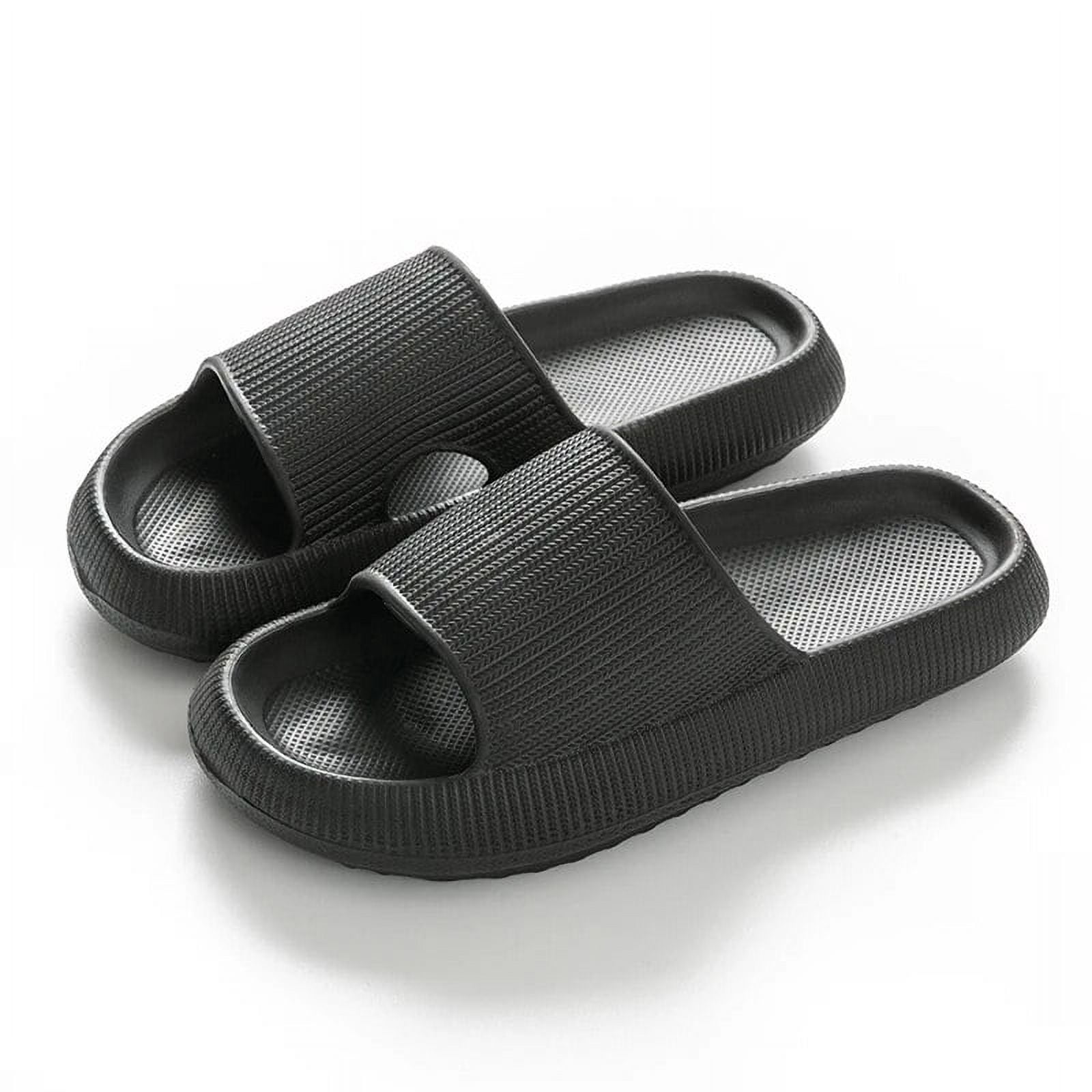 Thick Platform Cloud Slippers Women Indoor Bathroom Slides Soft EVA ...