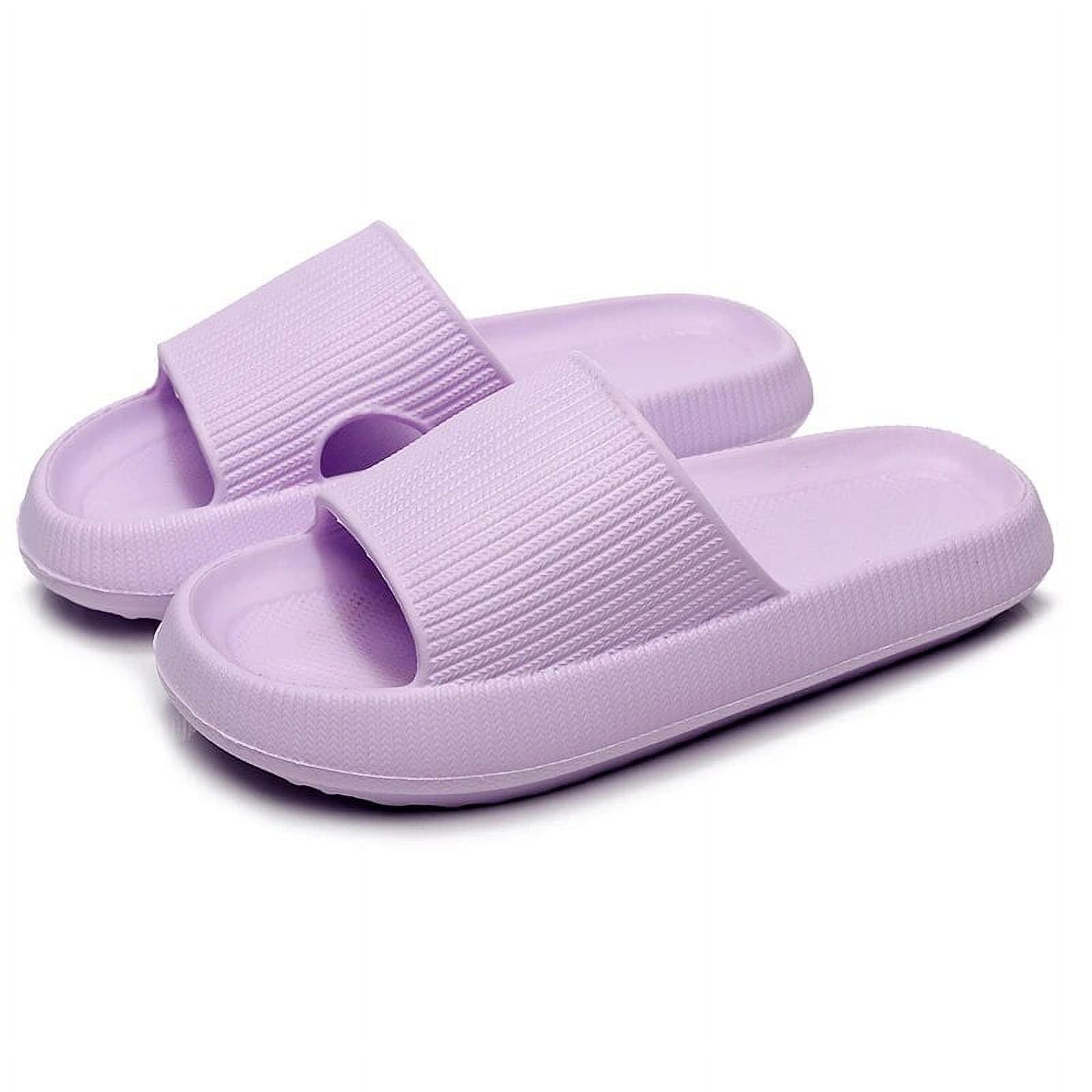 Thick Platform Cloud Slippers Women Indoor Bathroom Slides Soft EVA ...
