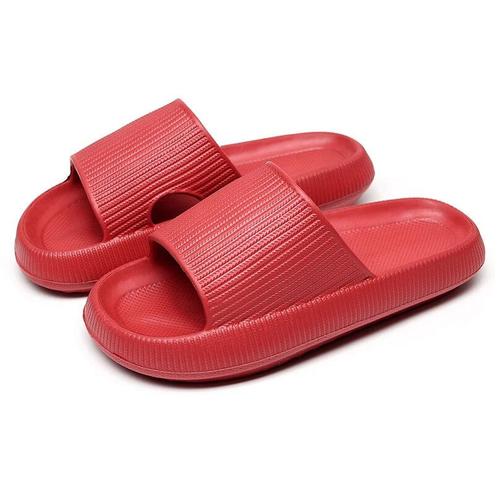 Thick Platform Cloud Slippers Women Indoor Bathroom Slides Soft EVA ...