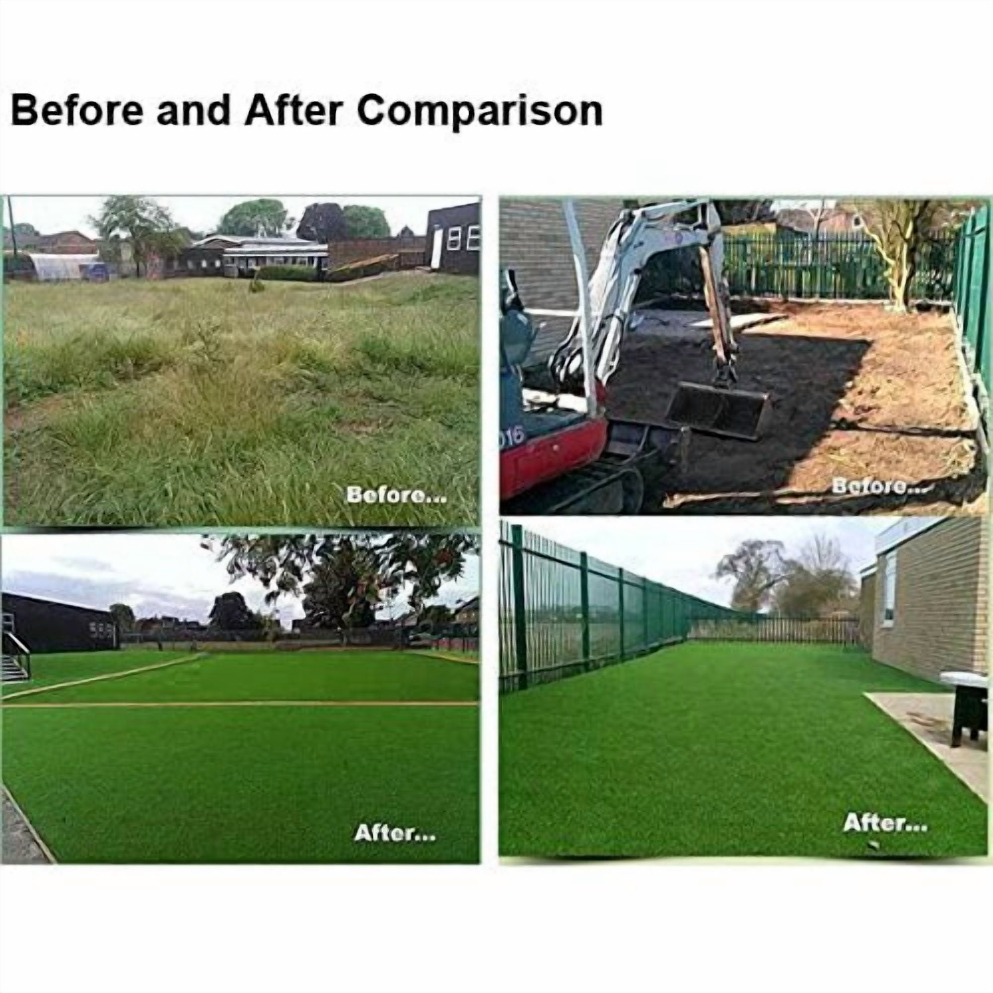 Thick Realistic Artificial Grass Astroturf 1.37inch Synthetic Grass ...