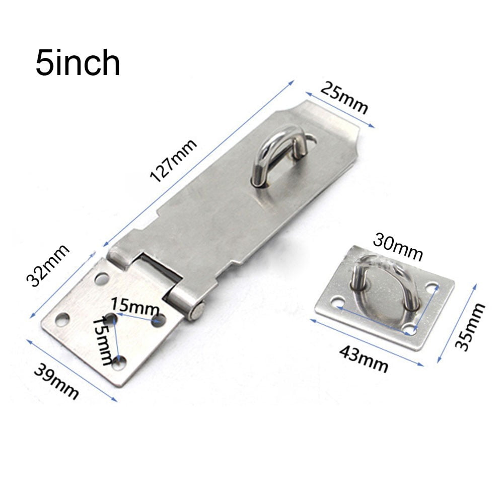 Thick Stainless Steel Lock Plate Furniture Accessories Anti-theft Door ...
