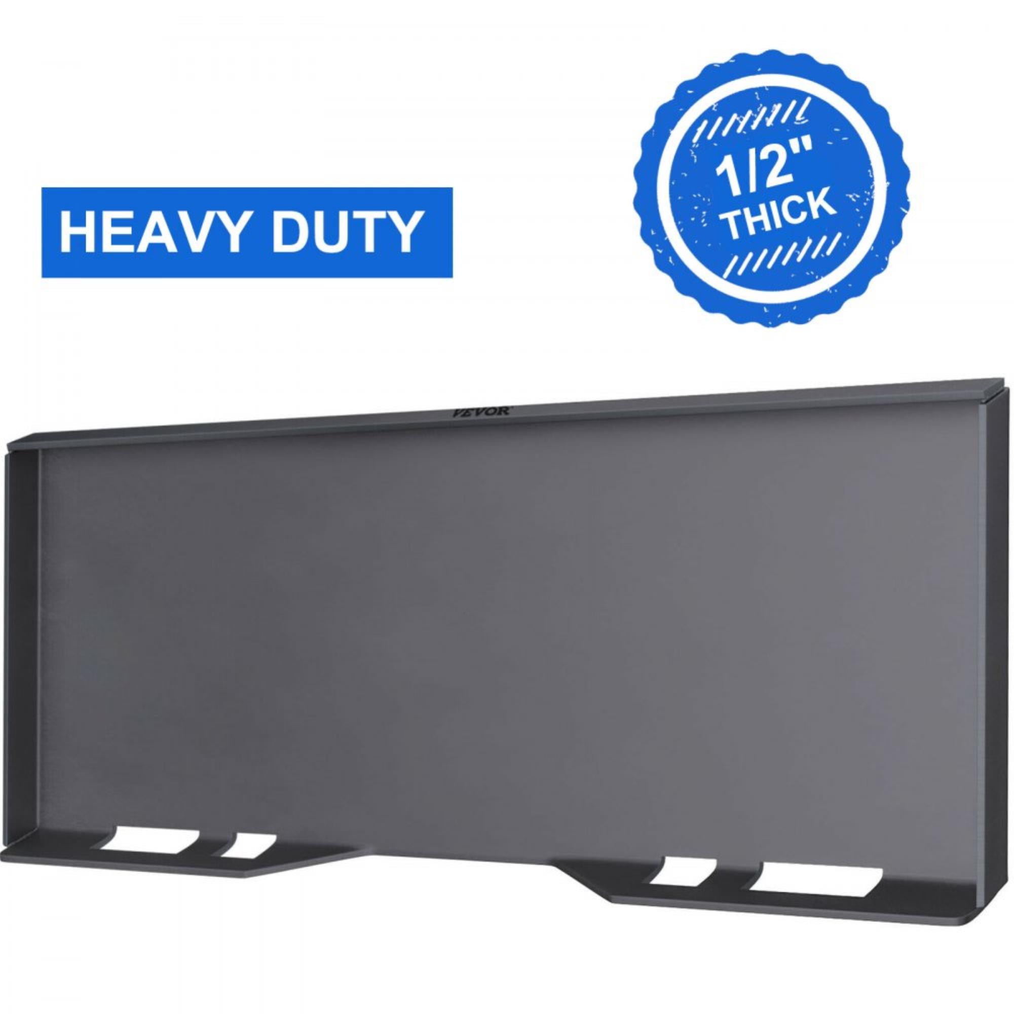 Thick Steel Skid Steer Mount Plate with 3 Welding Rods - Quick ...