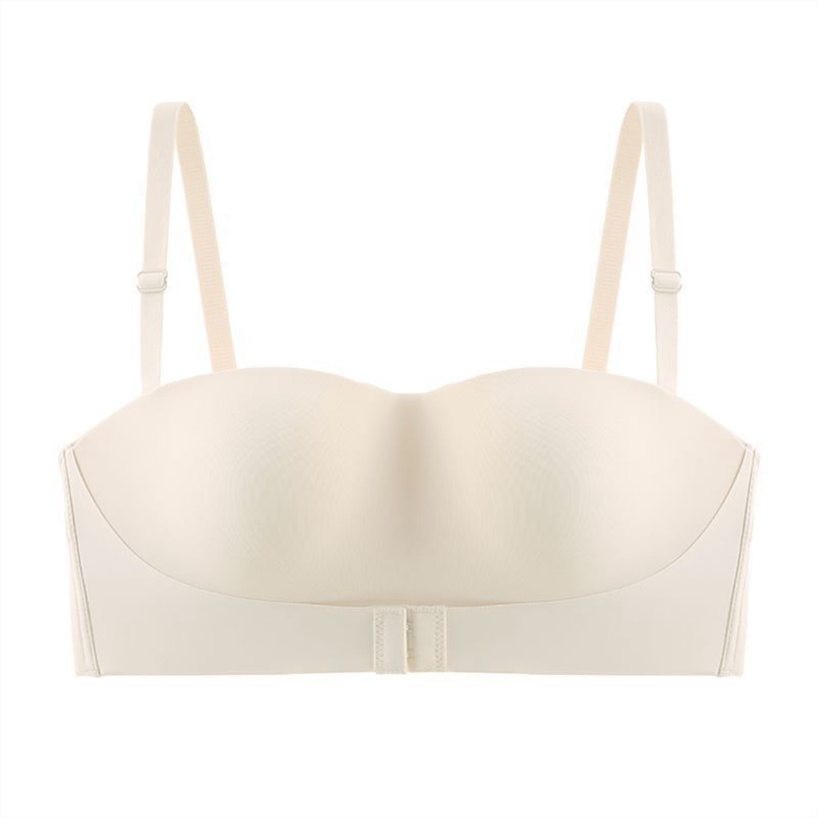 Thick Strap Bra Sports Bra Without Removable Pads Women's Comfortable ...