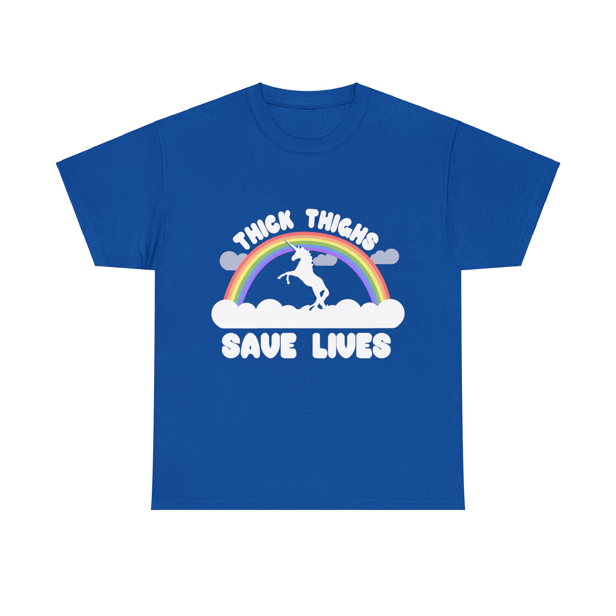 Thick Thighs Save Lives Unisex Graphic Tee Shirt, Sizes S-5XL - Walmart.com