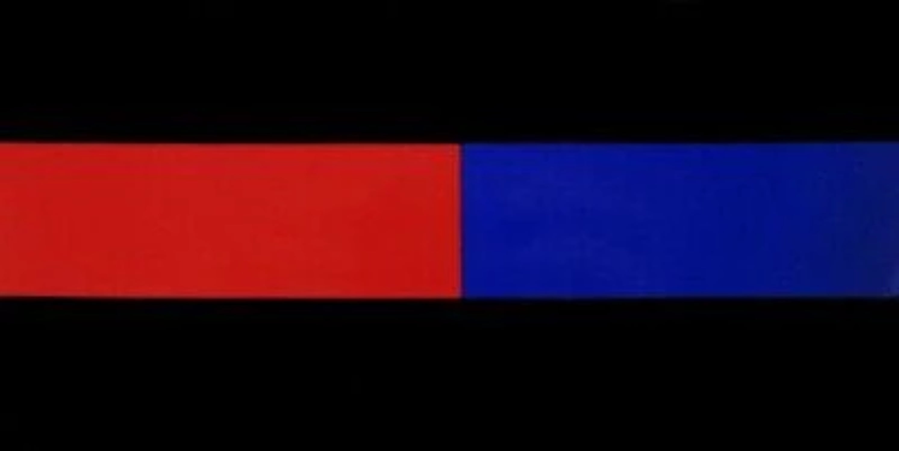 Thick Thin Red Blue Line Fire Police Decal Bumper Sticker - Walmart.com