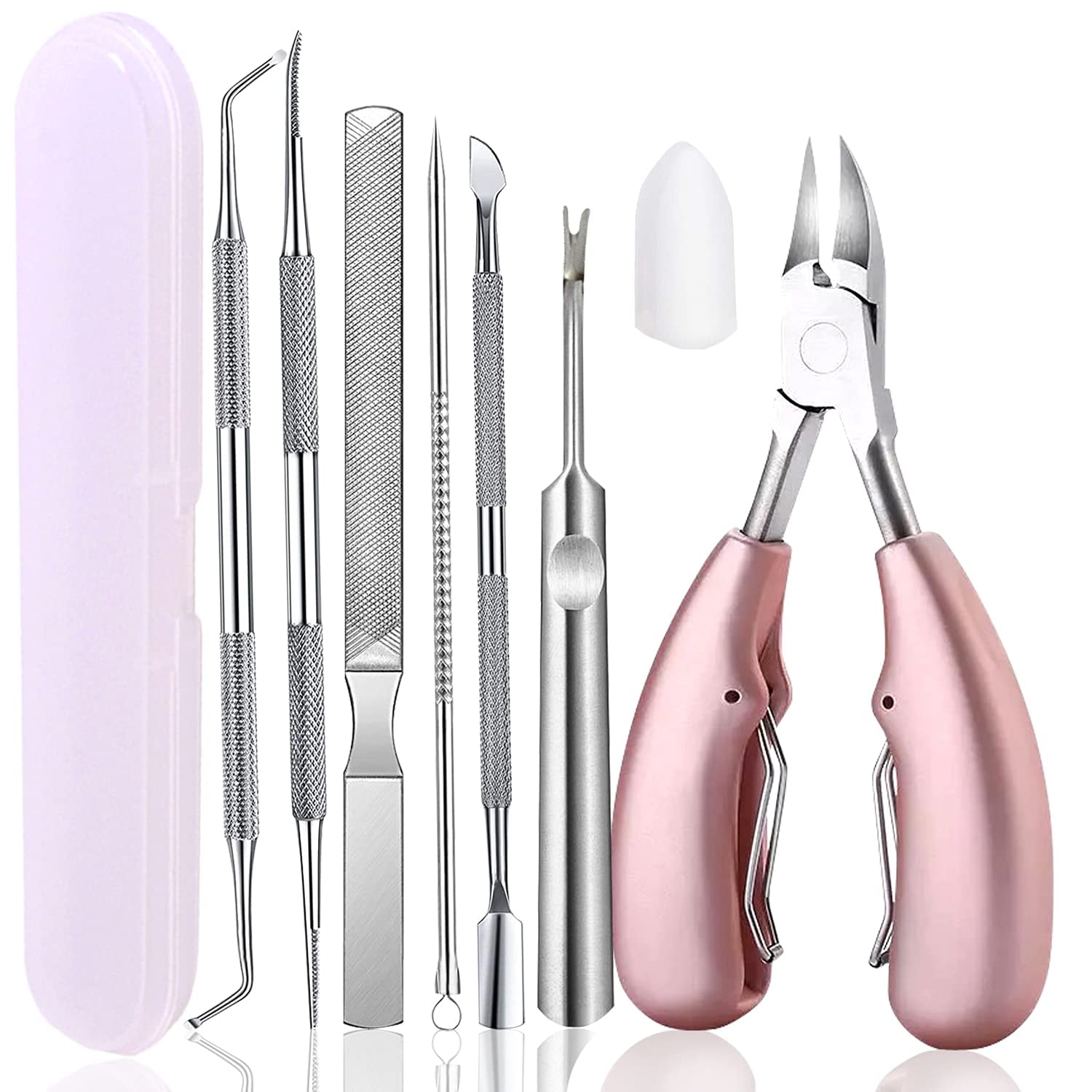 Thick Toenail Clippers(9PCS), Toenails Heavy Duty Professional ...