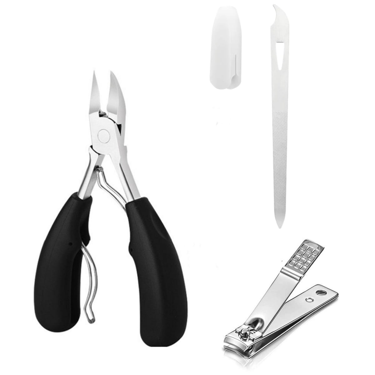 Thick Toenail Clippers, Nail Clippers for Thick & Ingrown Toenails ...