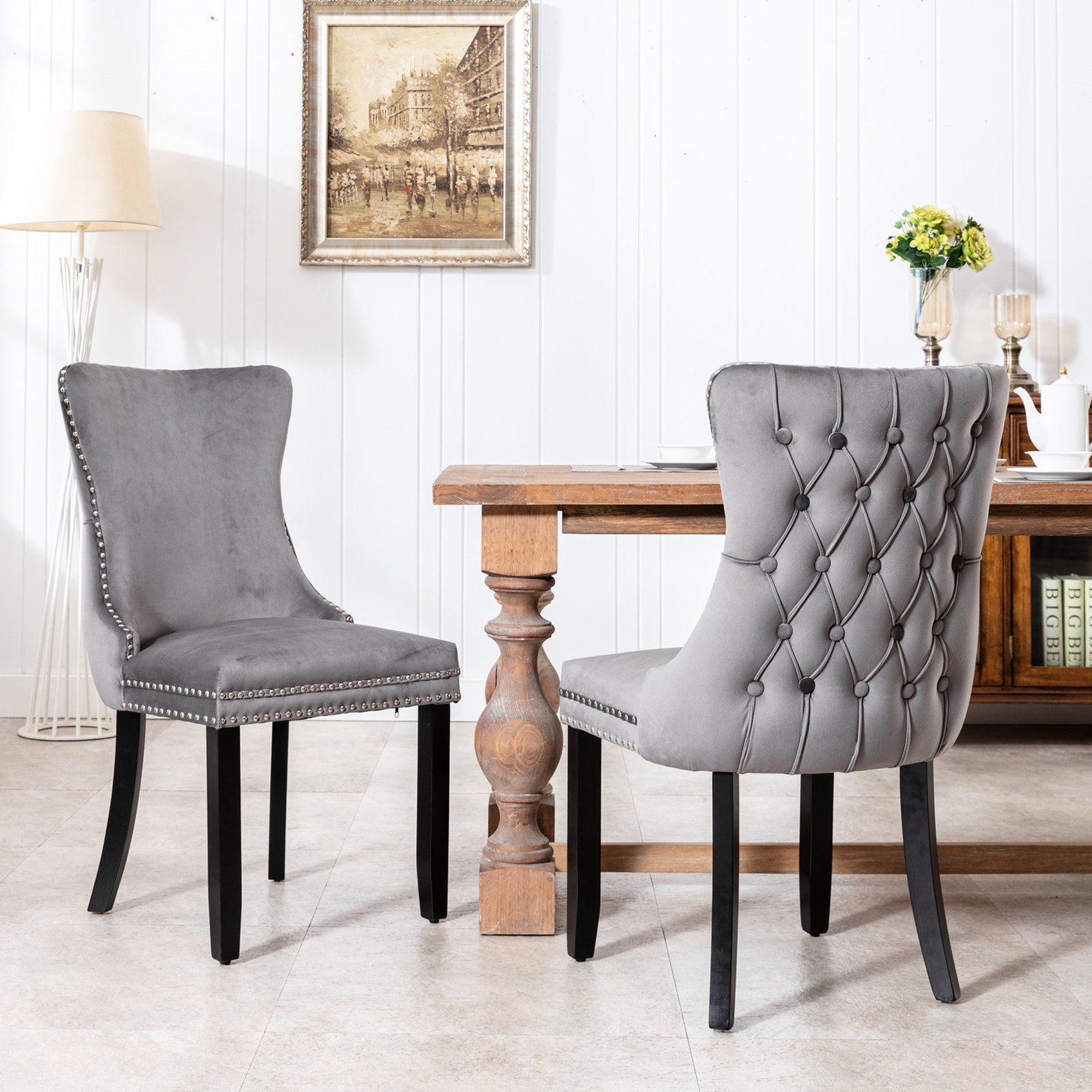 Thick Velvet Fabric & Noble Appearance - American Chairs for an Elegant ...