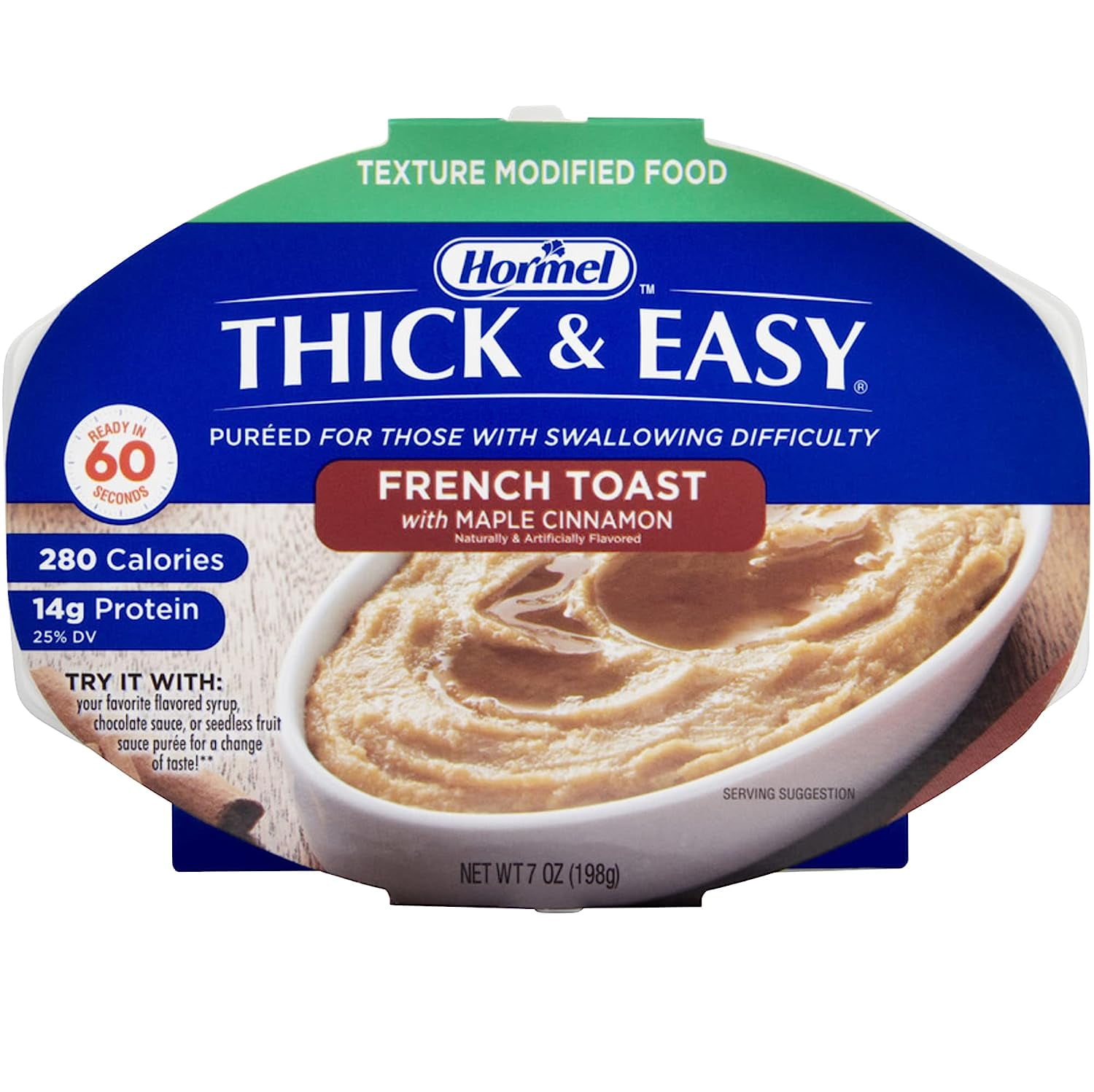 Thick and Easy Puree Maple Cinnamon French Toast, 7 Ounce -- 7 per case ...
