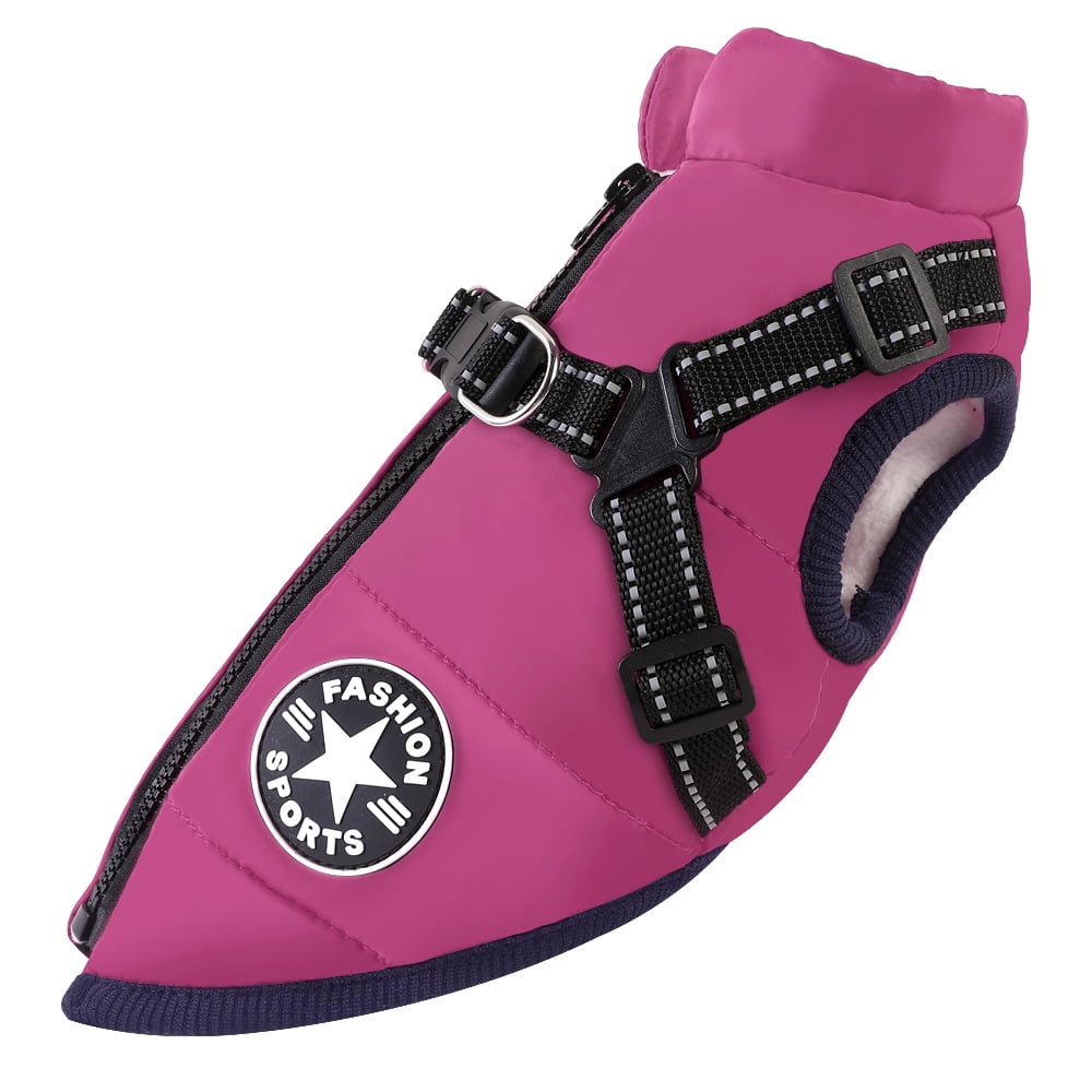 Thick and Warm Waterproof Pet Clothes Dog and Cat Cotton Coats Winter ...