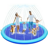 Richgv Elephant Theme Inflatable Sprinkler Play Mat, 82.7'' Kids ...