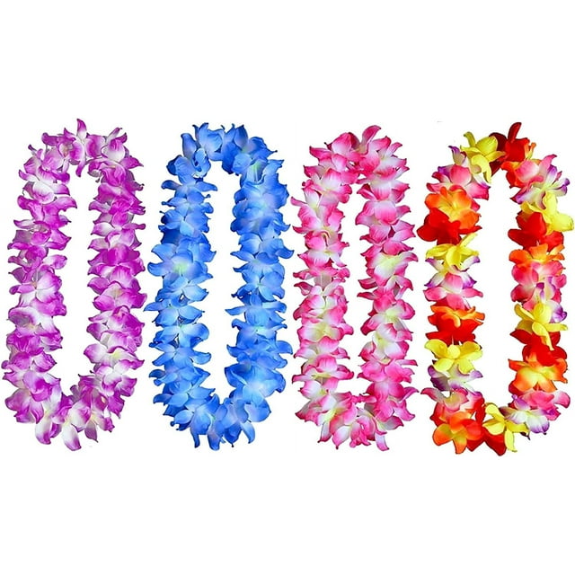Thicken 41 Inch Hawaiian Leis - Graduation Party, Dance Party, Photo ...