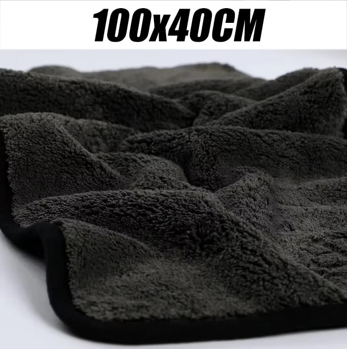 Thicken Microfiber Motorcycle Cleaning Cloth Car Wash Towels Double ...