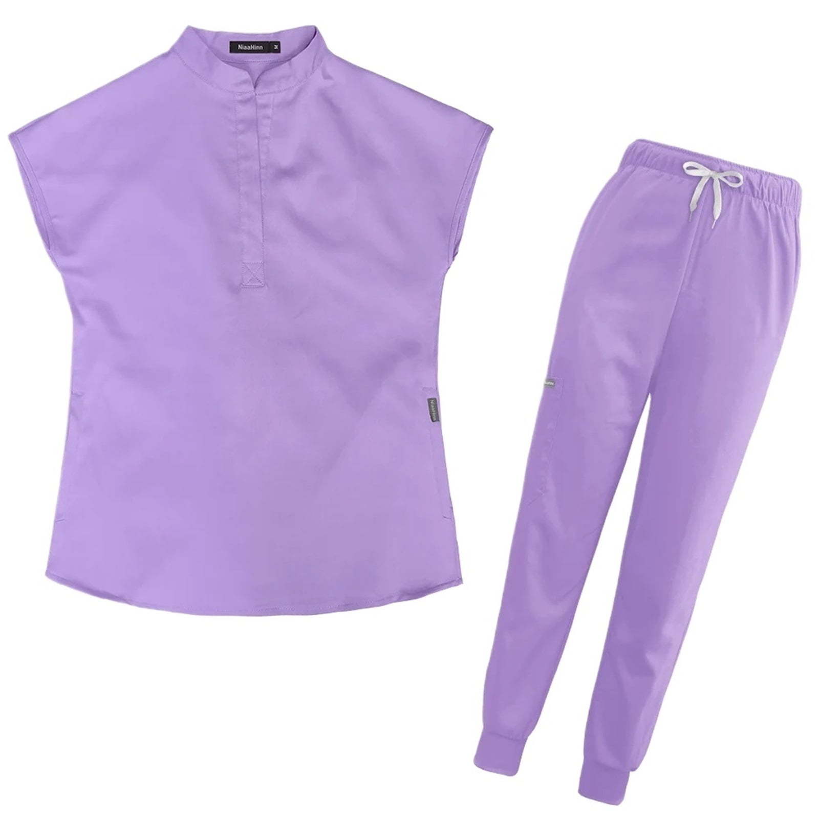 Thicken Nursing Uniform Solid Color Medical Doctor Workwear Pet ...