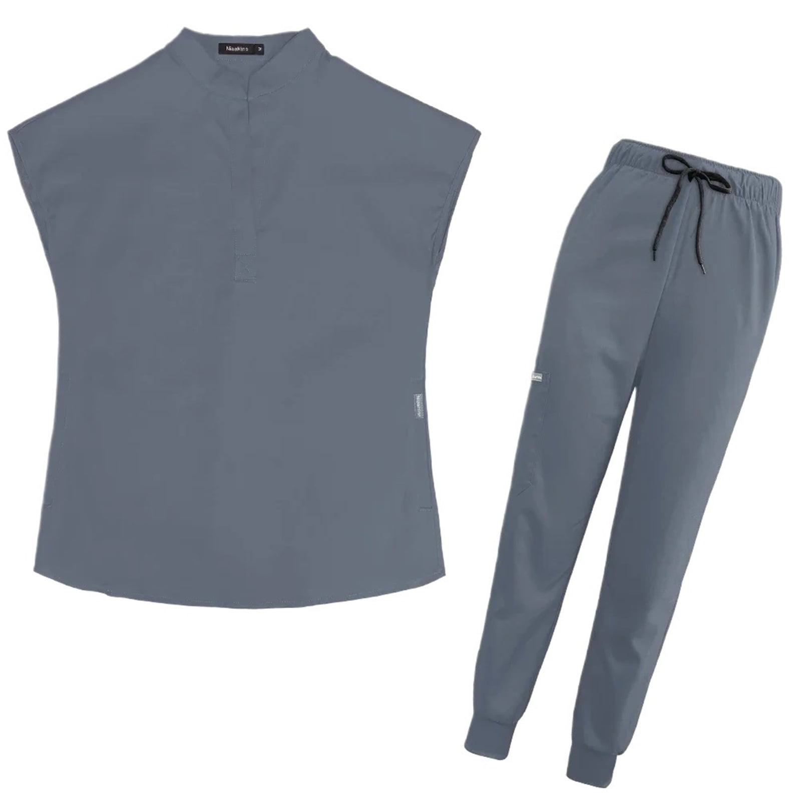 Thicken Nursing Uniform Solid Color Medical Doctor Workwear Pet ...