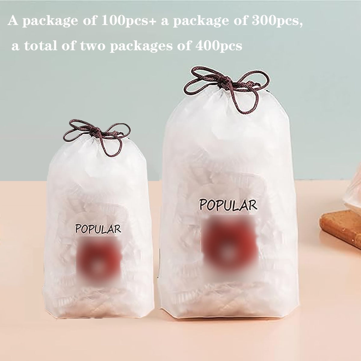 Thicken Plastic Bowl Covers，Food Covers For Outside Mesh，Stretch Edging ...