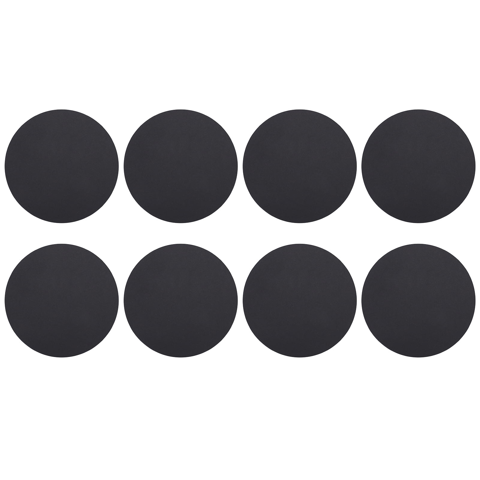 Thicken Round Black Craft Paperboard, 8Pcs Hand Painted Cardboard ...