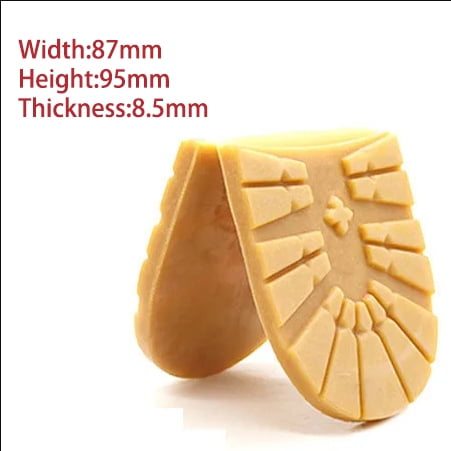Thicken Rubber Shoe Soles for Men Leather Business Shoes Heel Sole Non ...