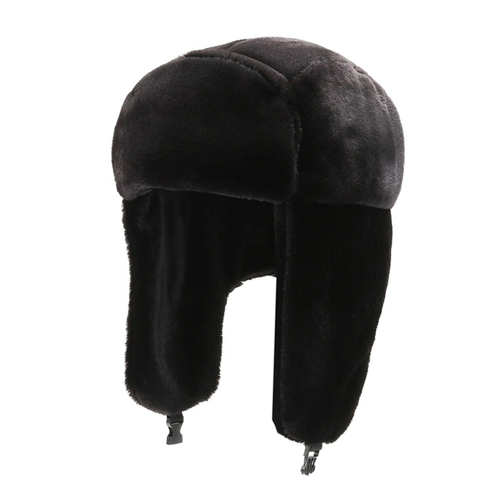 Thicken Russian Hat Ushanka Caps Party Holiday for Autumn Winter Solid ...