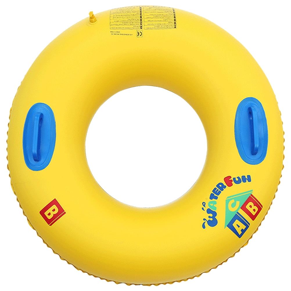 Thicken Swimming Ring PVC Swim Ring Inflated Swim Tool Water Floating ...
