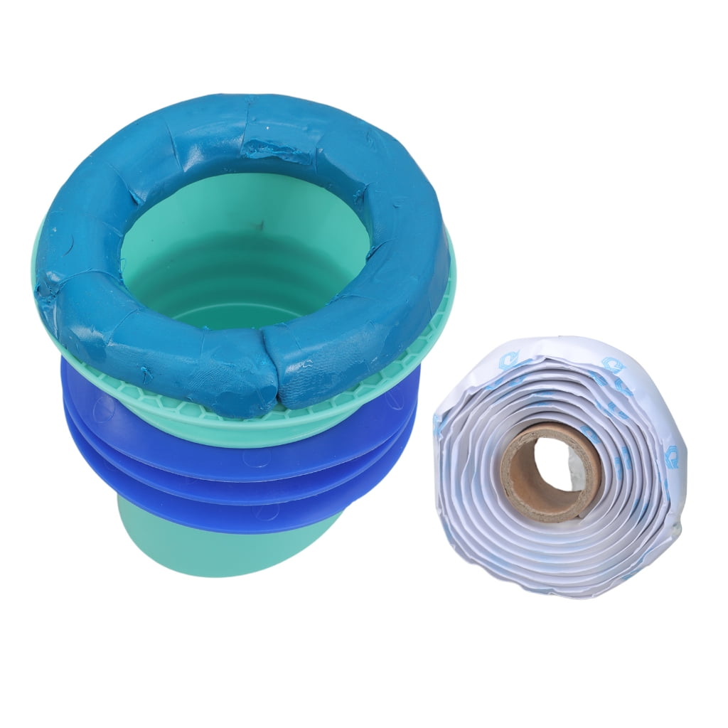 Thicken Toilet Bowl Gasket Flange Rings with Backflow Prevention Valves ...