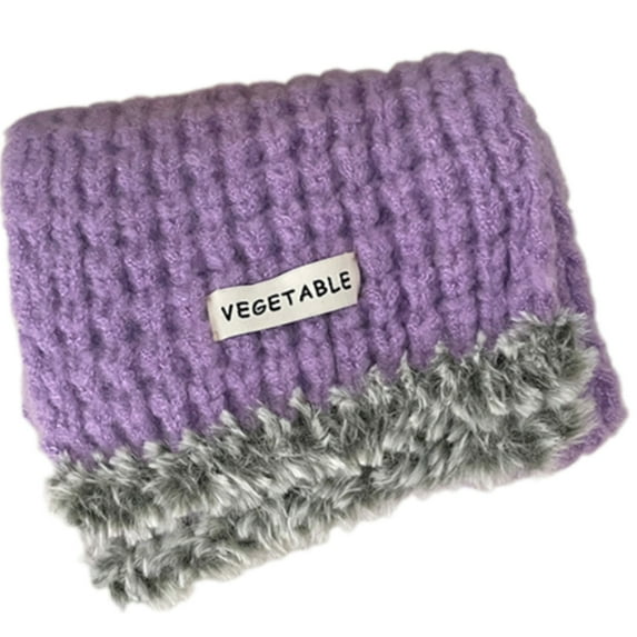 Thicken Warm Scarf Women Soft Polyester Fabric Scarves Cold Weather ...