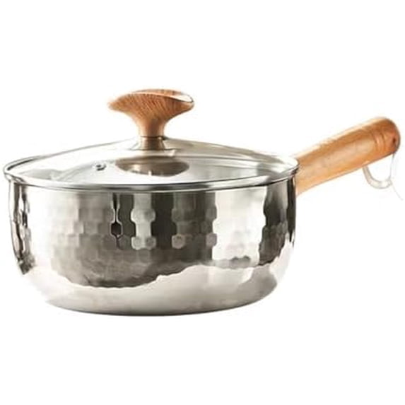 Thickened 304 Stainless Steel Pot, Solid Wood Anti Scald Handle With ...