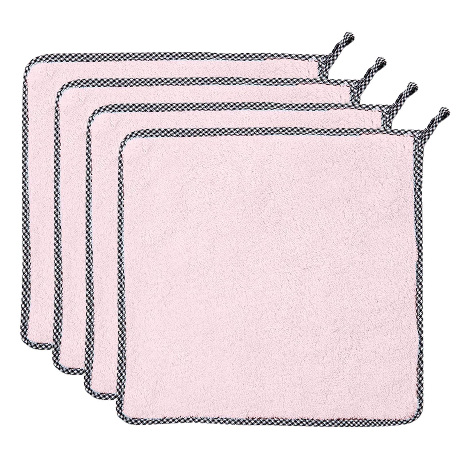 Thickened Absorbent Dish Cloth - Oil Removing, Durable Scouring Cloth ...