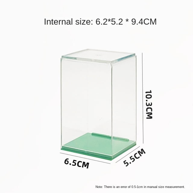 Thickened Acrylic Display Cabinet Dustproof Doll Display Box Display ...