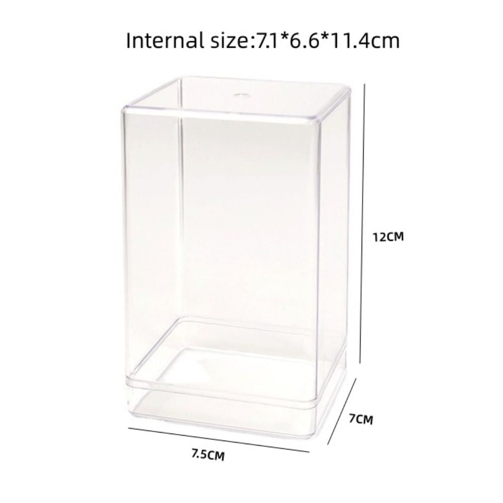 Thickened Acrylic Display Cabinet Dustproof Doll Display Box Display ...