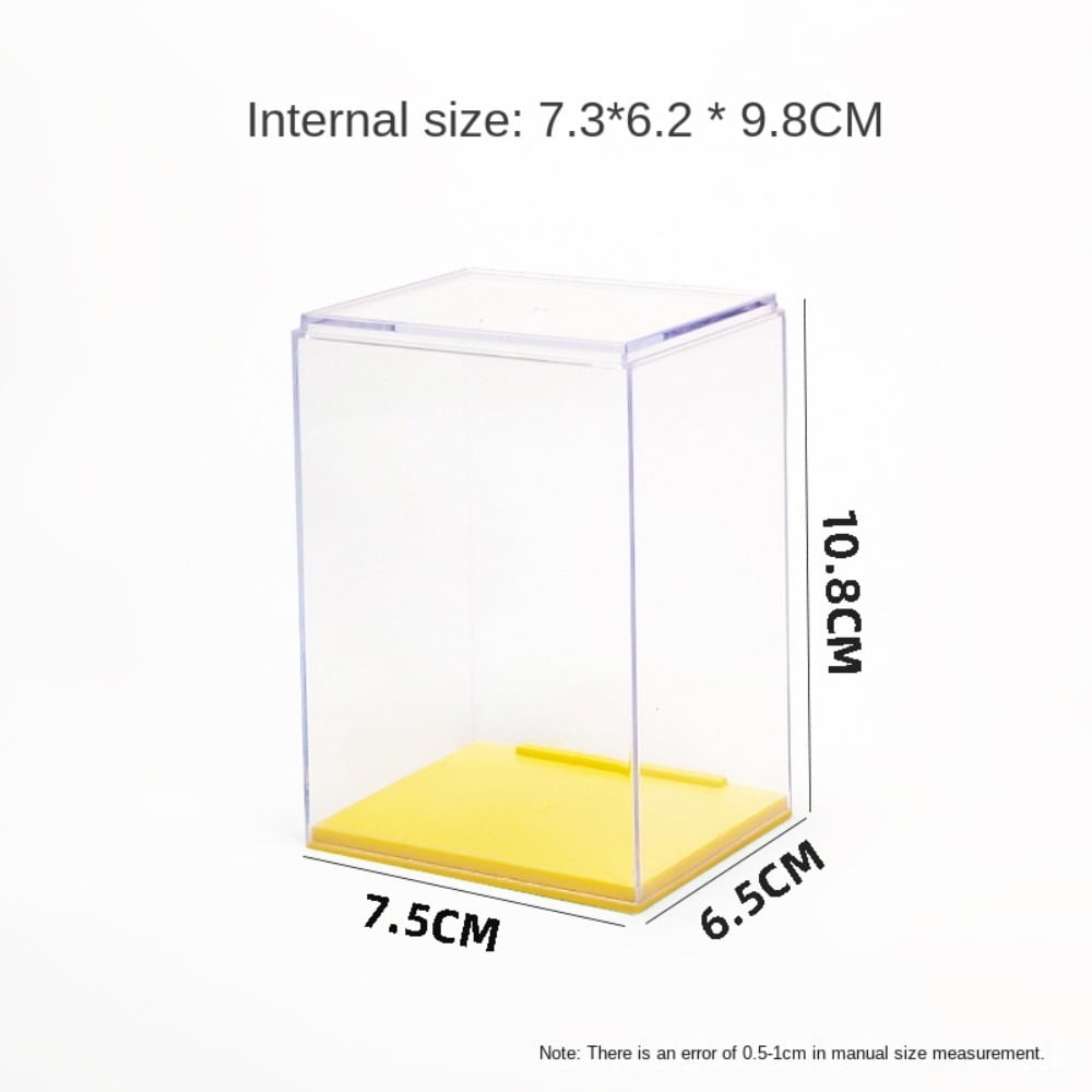 Thickened Acrylic Display Cabinet Dustproof Doll Display Box Display ...