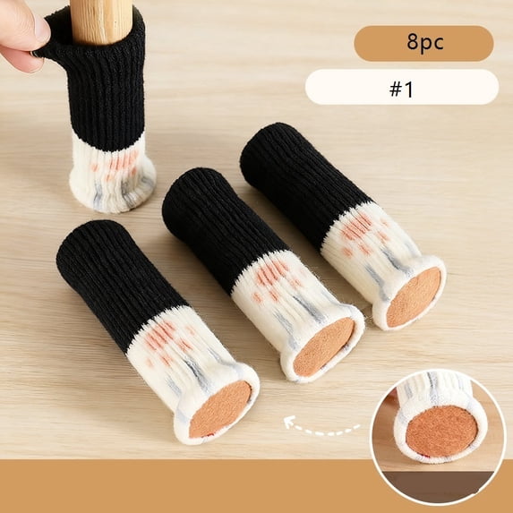 Thickened Cat Claw Chair Silent Foot Pads - 8 Pieces Table Leg ...