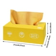 Thickened Disposable Kitchen Paper Towels, 20 Count Washable Reusable ...