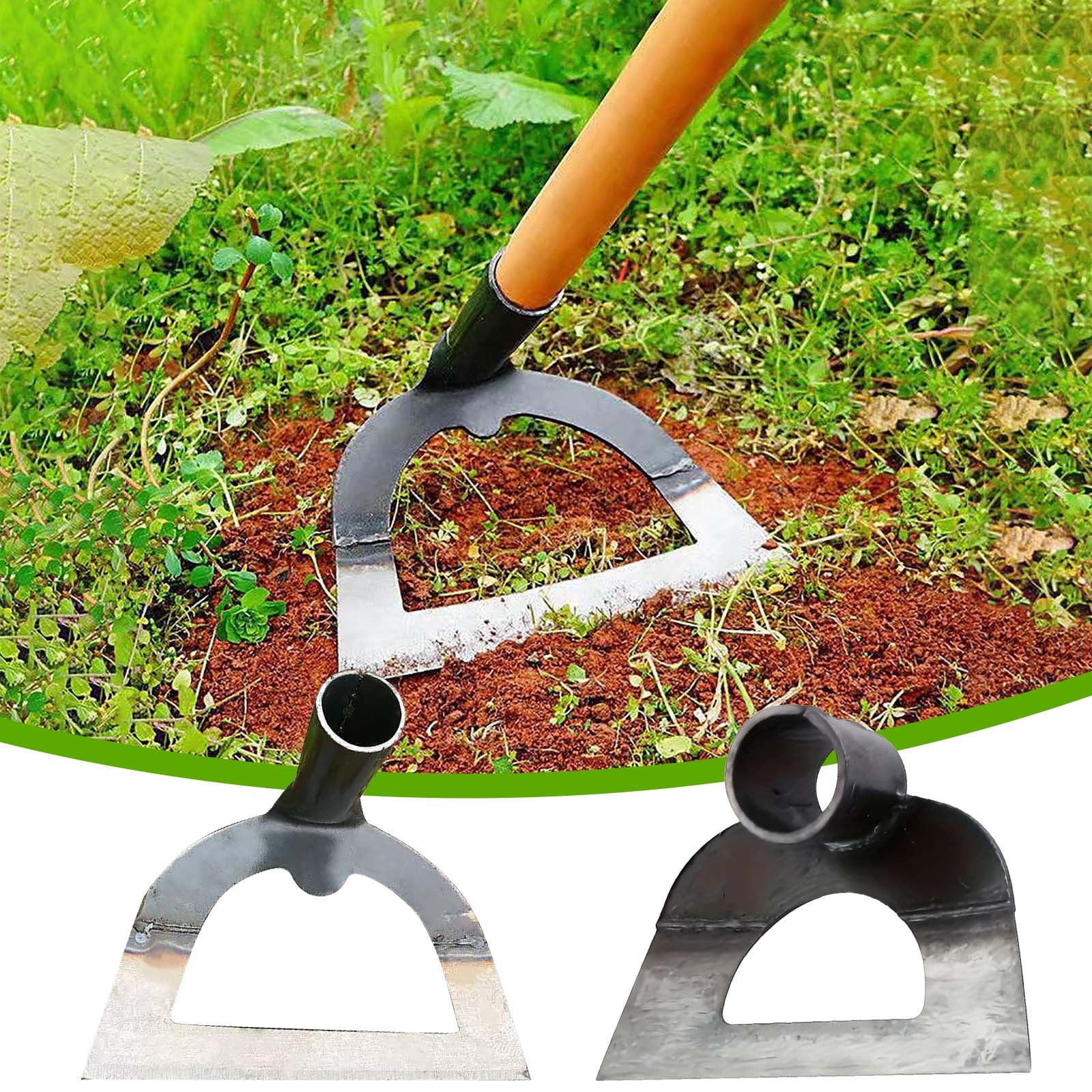 Thickened Hollow Hoe forged Saw Blade Steel Weeding Planing ...
