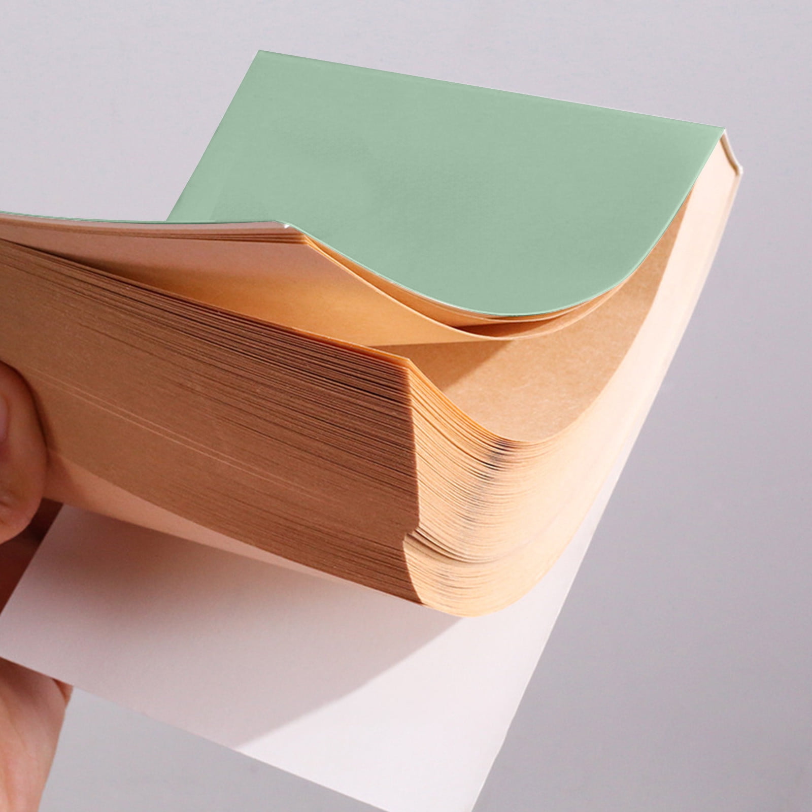 Thickened Kraft Paper Blank Sketchbook | 200 Sheets Tear-Off Draft ...