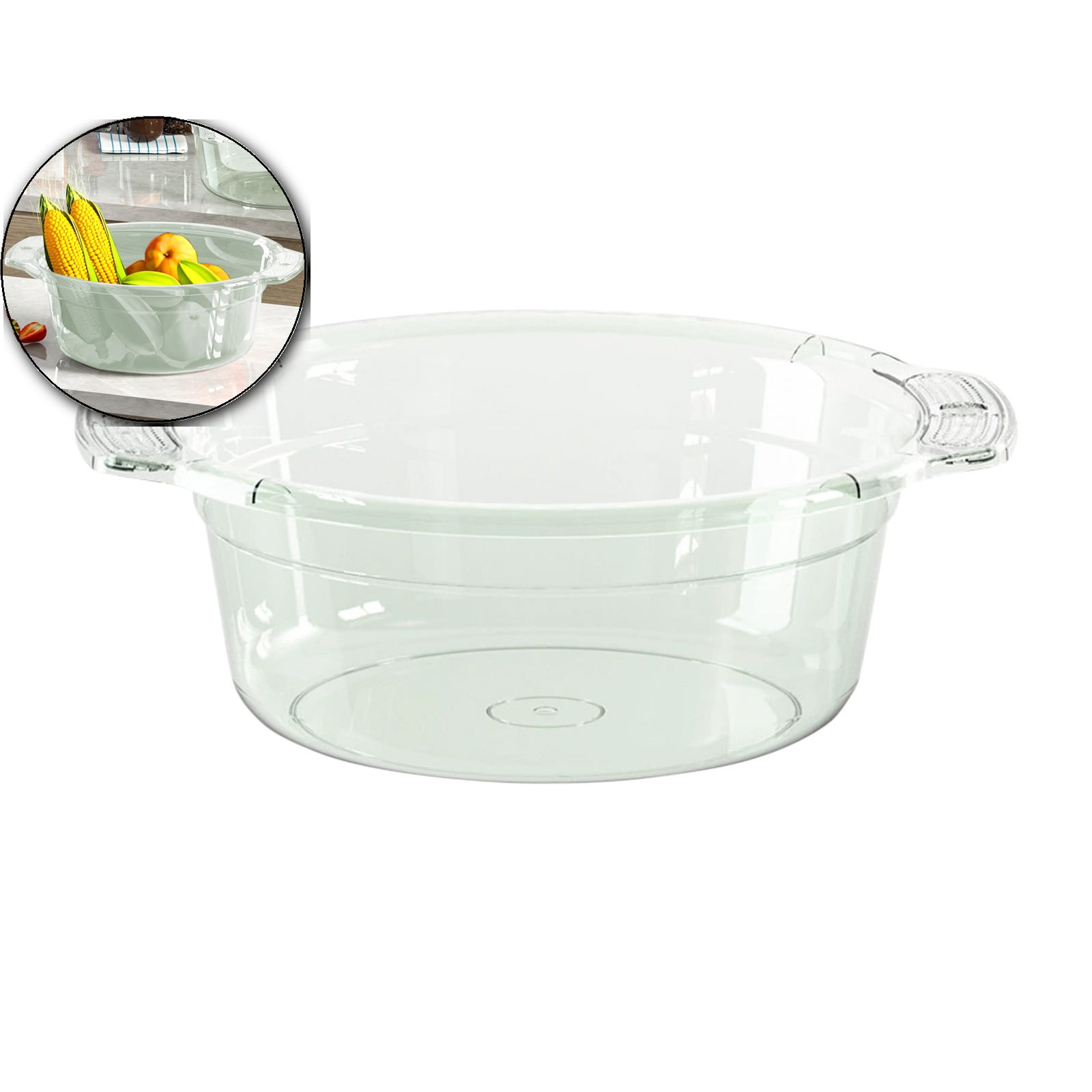 Thickened Large-capacity Transparent Washbasin Household Students ...