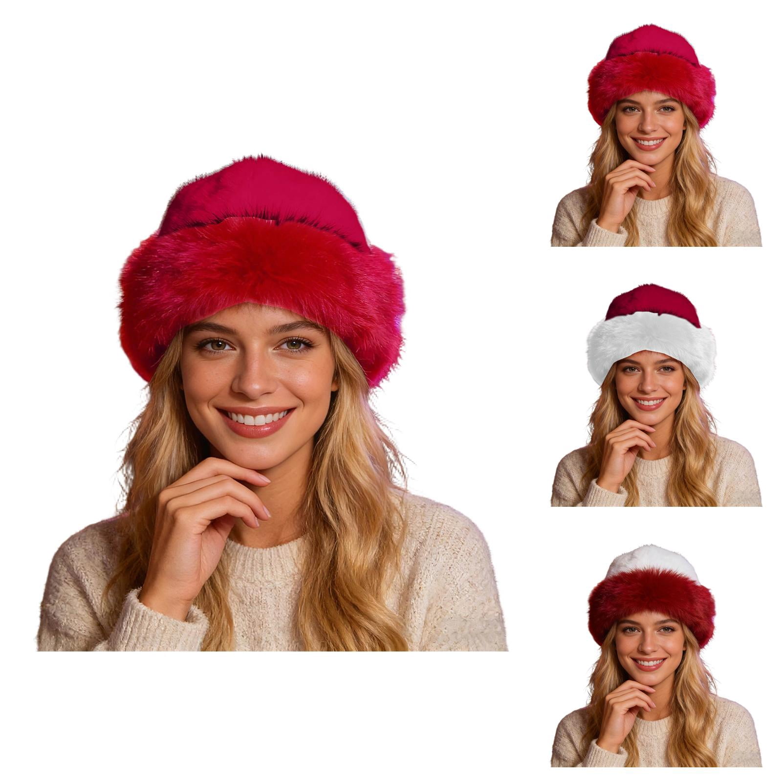 Thickened Lined Winter Hat with Ear Flaps, Warm Trapper Cap for Men ...