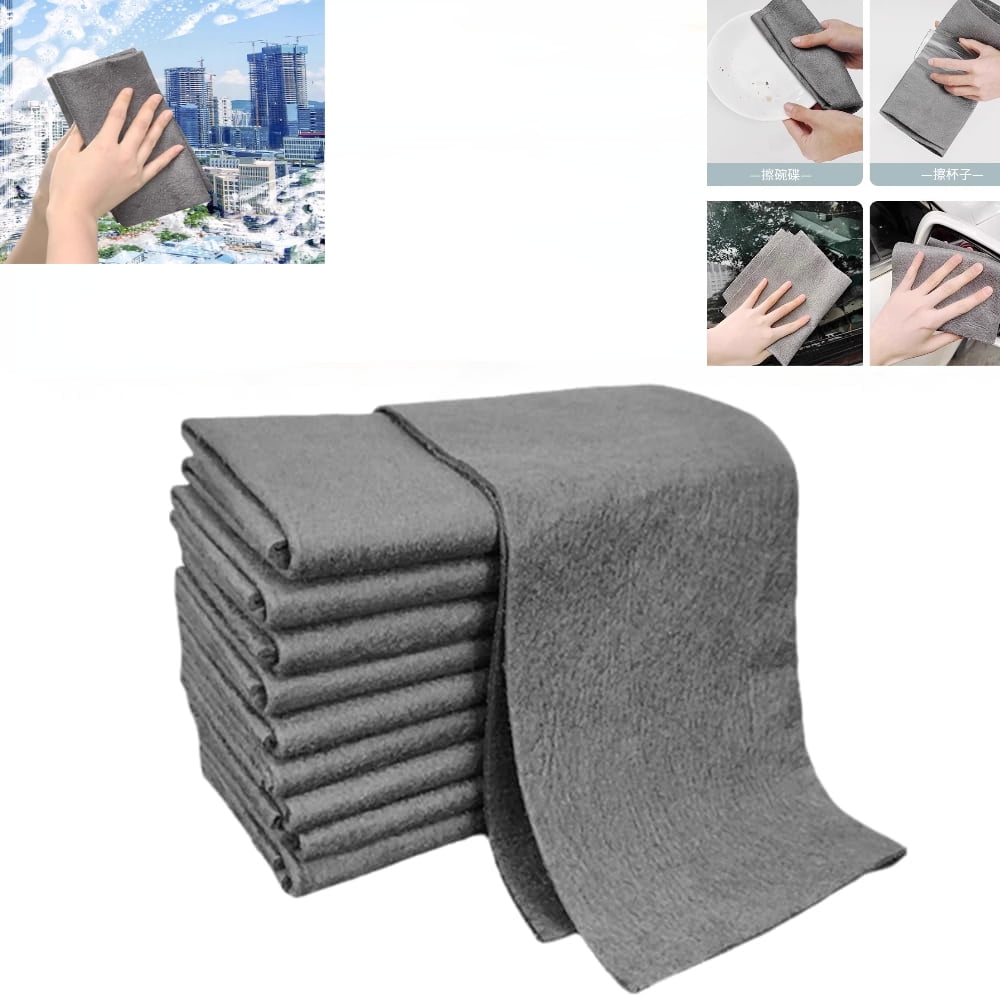 Thickened Magic Cleaning Cloth, 2025 New 15PCS Window Cleaning Cloth ...