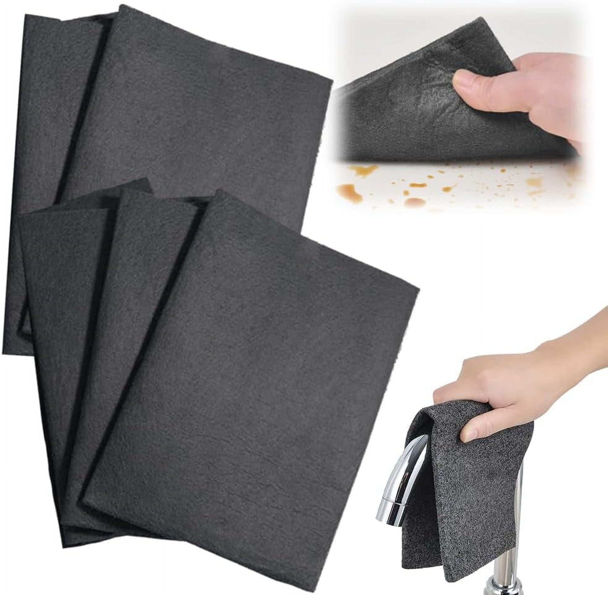 Thickened Magic Cleaning Cloth, 2025 Upgraded Reuseable Streak Free ...