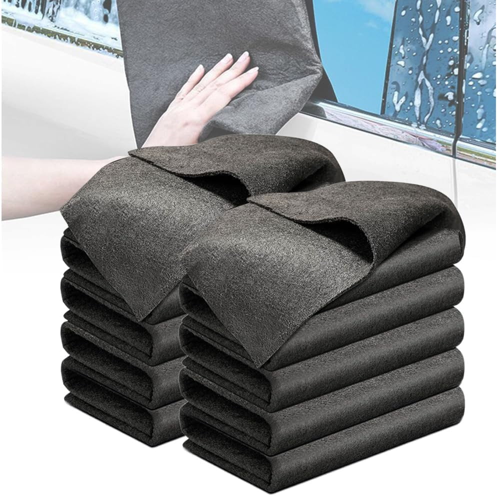 Thickened Magic Cleaning Cloth, 2026Upgrade Reusable Microfiber ...