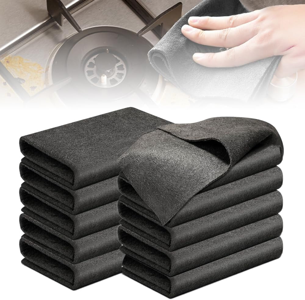 Thickened Magic Cleaning Cloths for Glass, Microfiber Cleaning Cloth ...