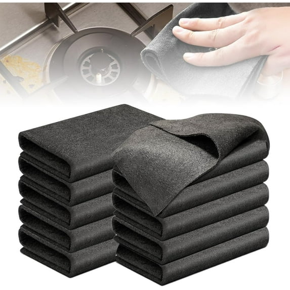 Thickened Magic Cleaning Cloths for Glass, Microfiber Cleaning Cloth ...