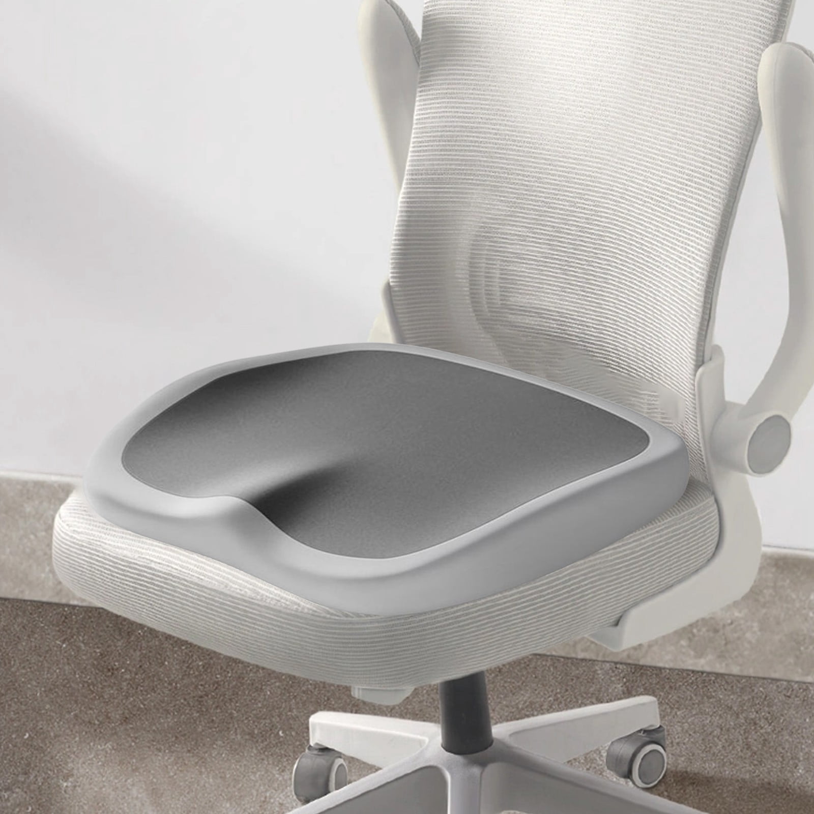 Thickened Memory Foam Cushion, Color Splicing Office Chair Cushion ...